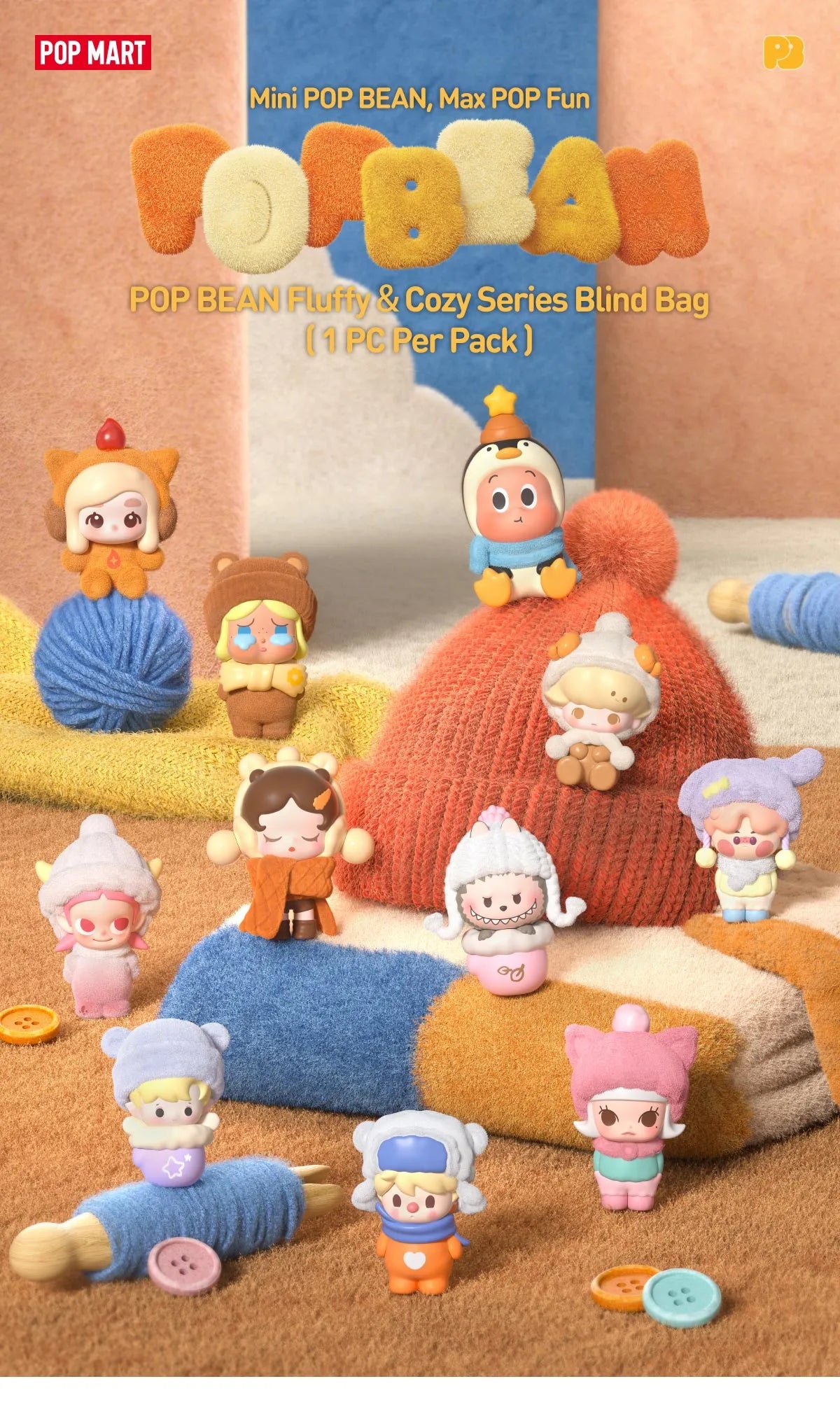 Pop Mart Fluffy and Cozy Series – Labubu Australia